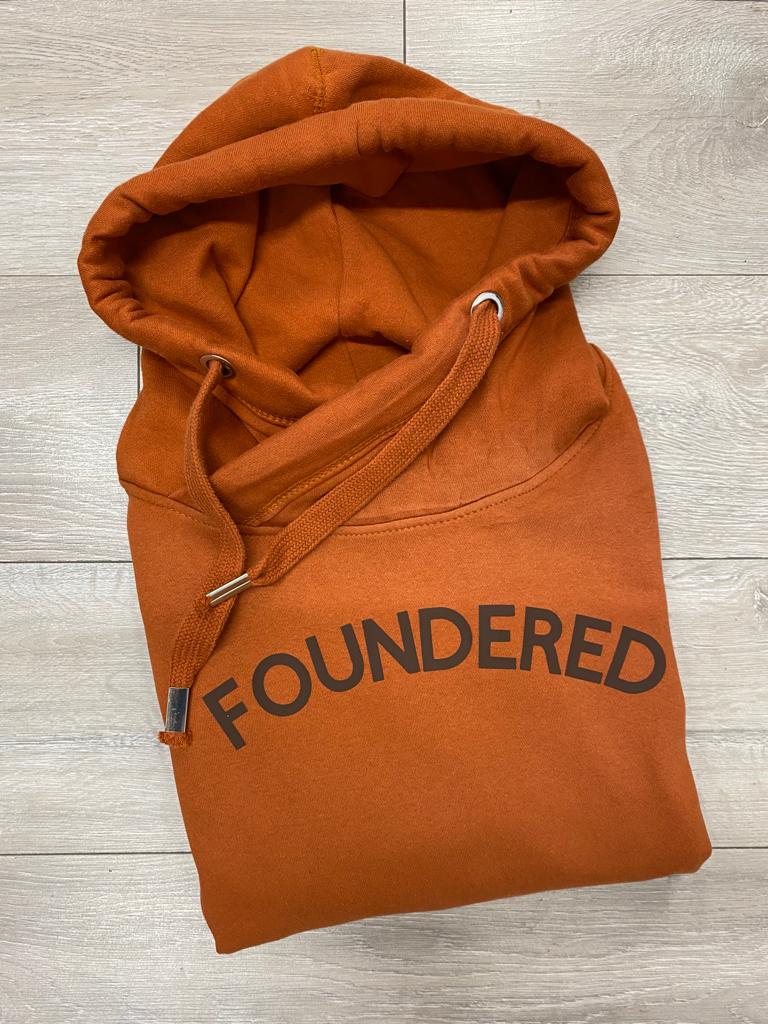 Foundered Unisex Crossneck Hoodie – Ted & Stitch Limited
